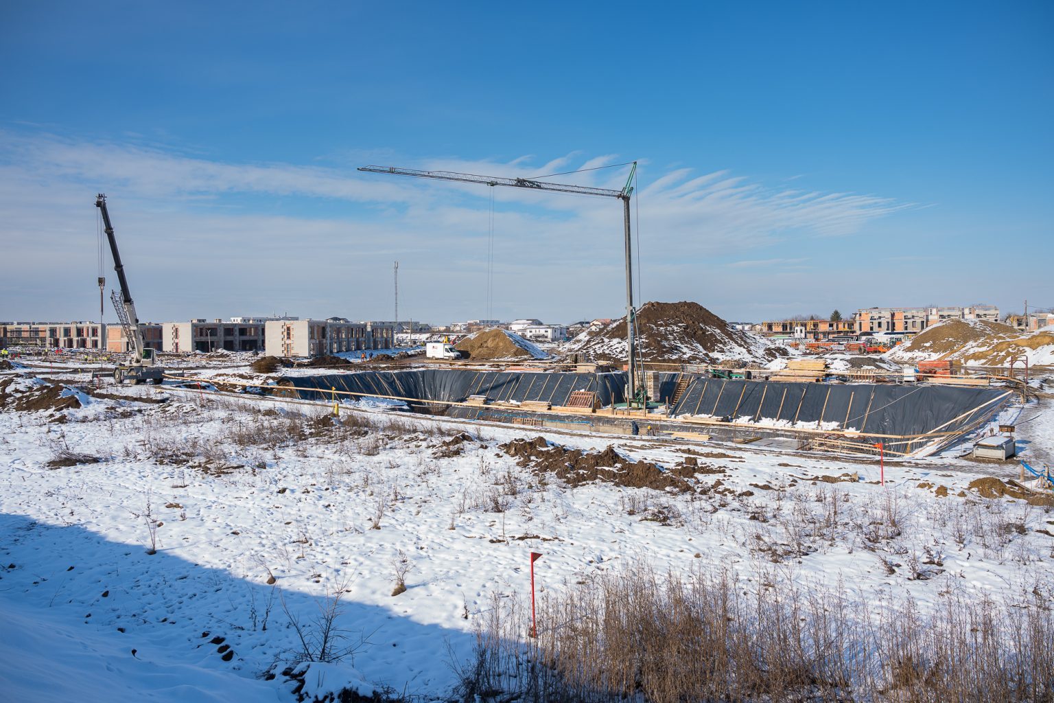 Updates regarding the construction stages of the complete suburb Amber ...